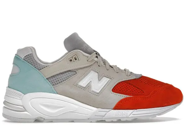 NEW BALANCE 990v2 Kith Cyclades - Rust/parchment