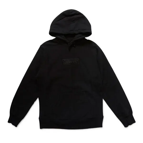 Supreme Box Logo Pullover Hoodie - Black
