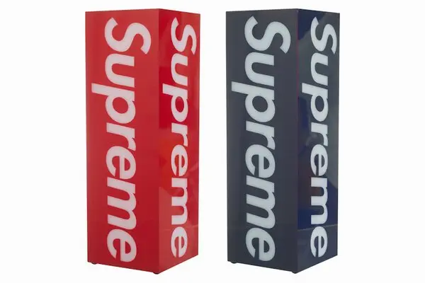 Supreme Box Logo Lamp Set