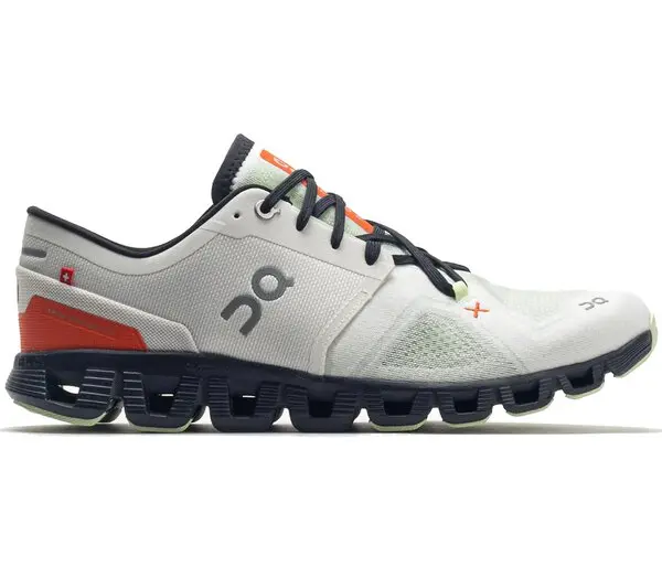 On Running Cloud X 3in - Ivory/flame