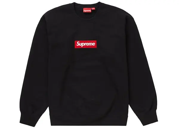 Supreme Box Logo Crewneck Sweatshirt - Black