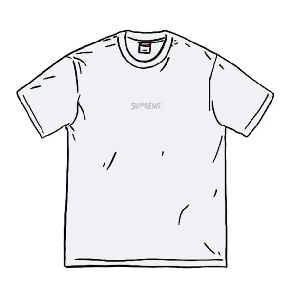 Supreme Bullion Logo Short Sleeve Top - White