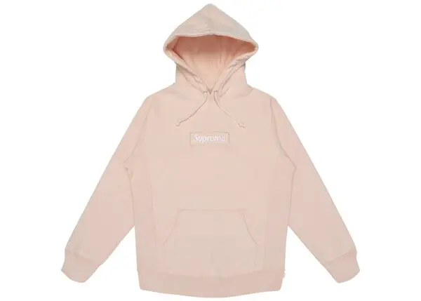 Supreme Box Logo Hoodie - Peach
