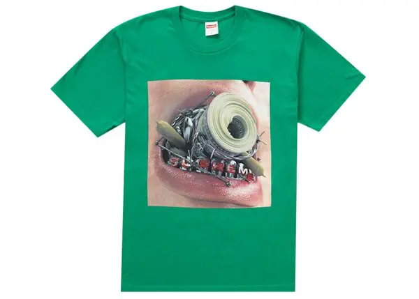 Supreme Braces Tee Shirt - Green