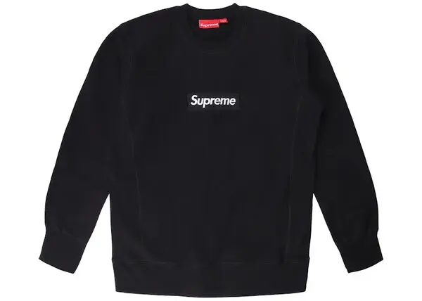 Supreme Box Logo Crewneck Sweatshirt - Black