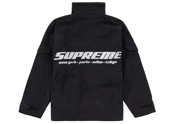 Supreme Brushed Twill Zip Jacket