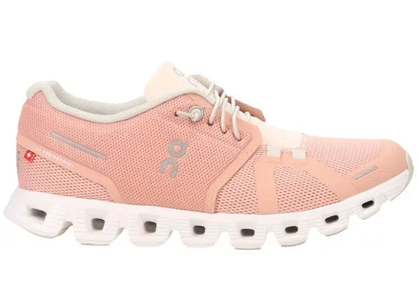 On Running Cloud 5 Sneakers - Rose/shell