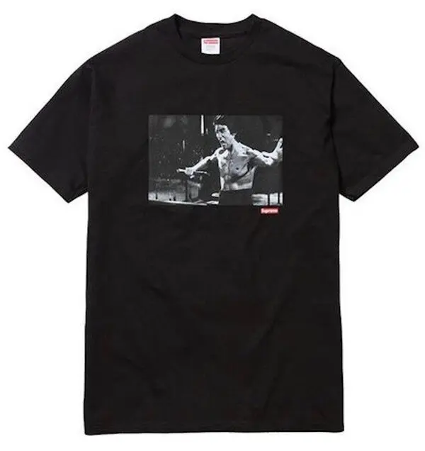 Supreme Bruce Lee Enter The Dragon Tee Shirt - Black
