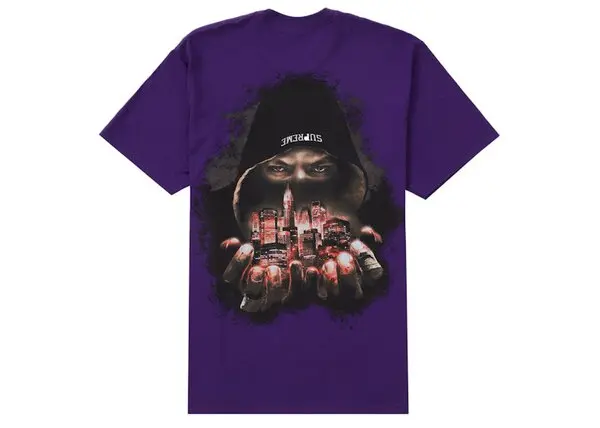 Supreme Fighter Tee Shirt - Purple