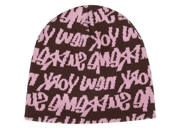 Supreme Fat Tip Beanie - Brown