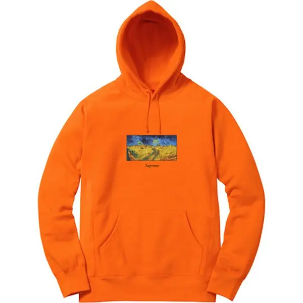 Supreme Field Hooded Sweatshirt - Orange