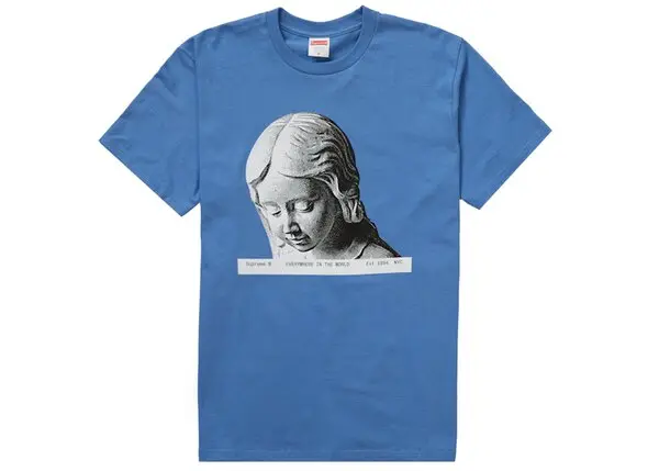 Supreme Everywhere Tee Shirt - Dusty Light Royal