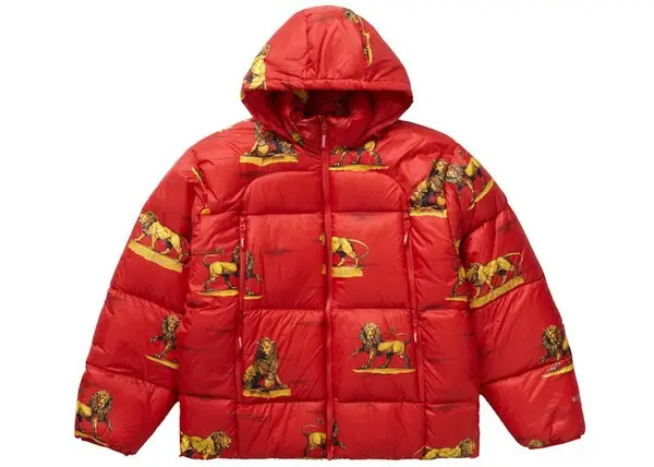 Supreme Featherweight Down Puffer Jacket - Lions