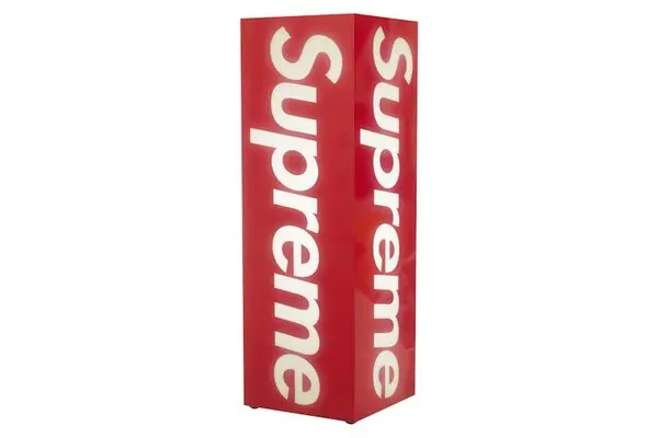 Supreme Box Logo Lamp - Red
