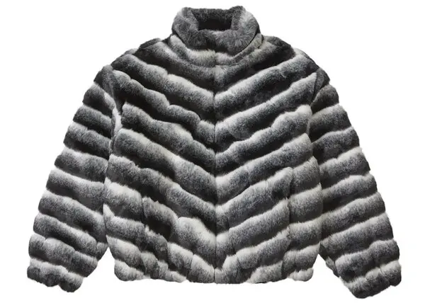Supreme Faux Fur Jacket - Black