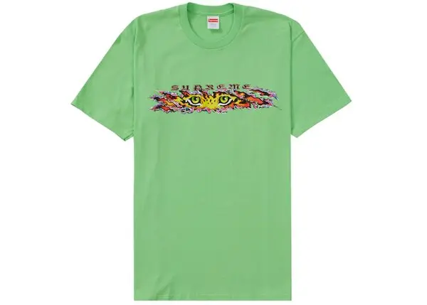 Supreme Eyes Tee Shirt - Lime