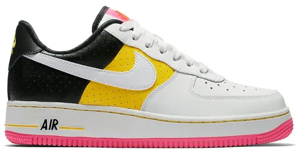 Nike Air Force 1 Low Moto Sneakers - Summit White/tour Yellow