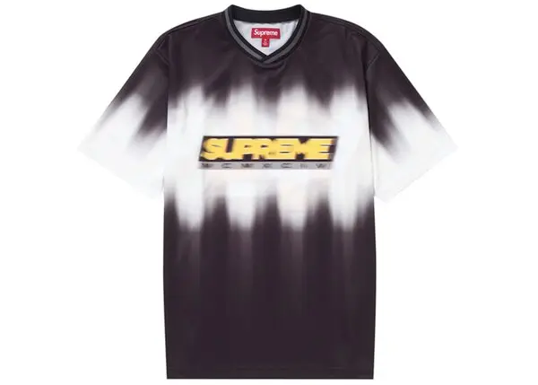 Supreme Blur Soccer Jersey - Black