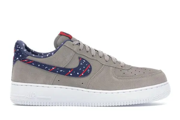 Nike Air Force 1 Low Sneakers - Moon Particle/white/neutral Indigo