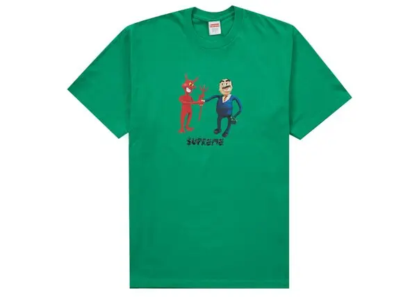 Supreme Business Tee Shirt - Green