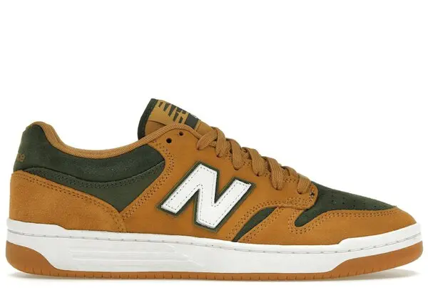 NEW BALANCE 480 Sneakers - Tan/green