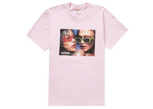 Supreme Eyewear Tee Shirt - Light Pink