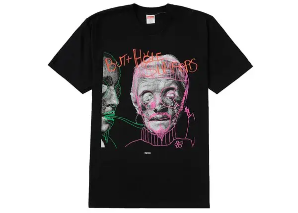 Supreme Butthole Surfers Psychic Tee Shirt - Black