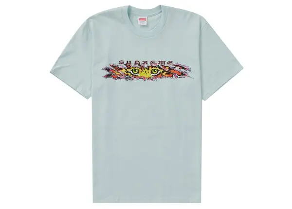 Supreme Eyes Tee Shirt - Pale Blue