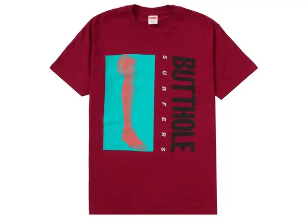 Supreme Butthole Surfers Leg Tee Shirt
