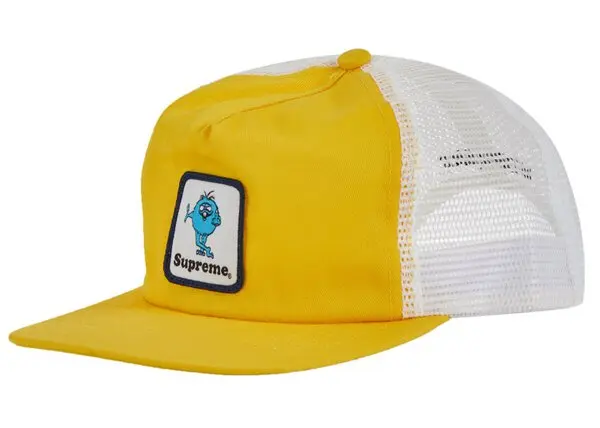 Supreme Camacho Mesh Back 5-panel Cap - Yellow