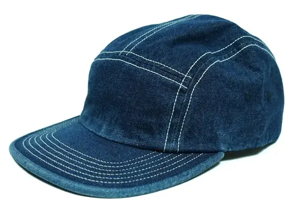 Supreme Fitted Camp Cap - Denim
