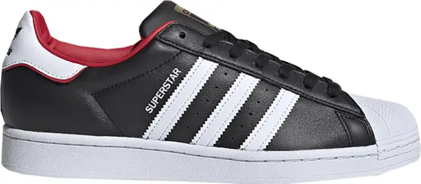 Adidas Superstar Valentine's Day Sneakers - Core Black/cloud White/scarelet Red