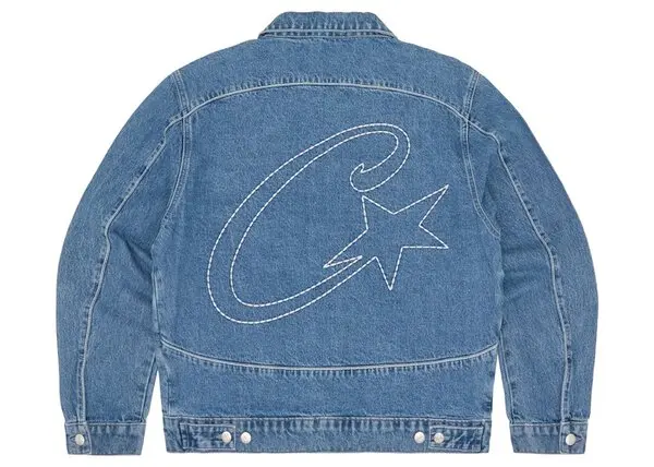 CORTEIZ Cstar Denim Trucker Jacket - Blue