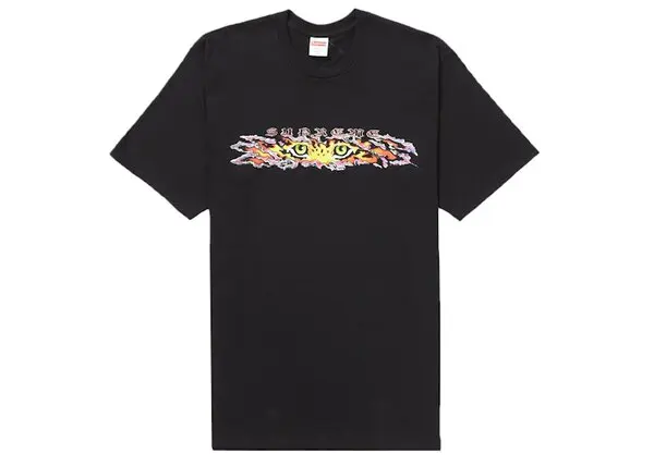 Supreme Eyes Tee Shirt - Black