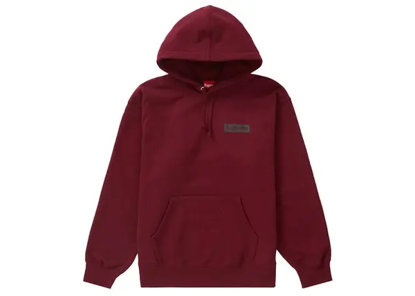 Supreme Hooded Sweatshirt - Burgundy