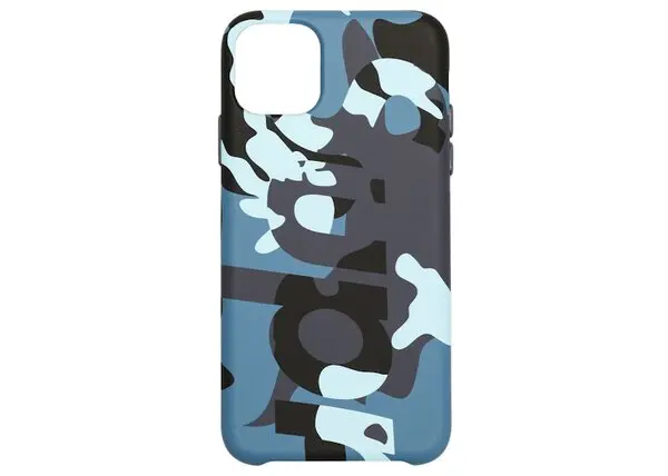 Supreme Camo Iphone Case - Blue Camo