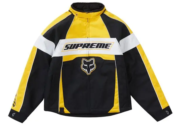 Supreme Fox Racing Jacket - Yellow