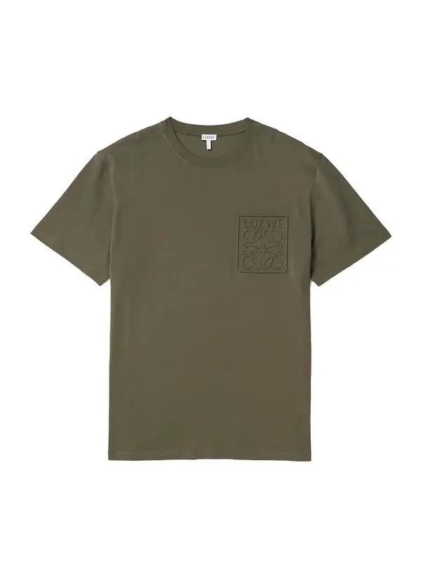 Loewe Debossed Anagram Cotton T-shirt