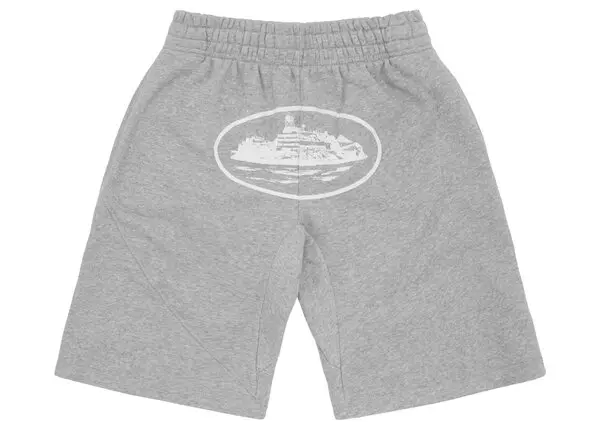 CORTEIZ Og Alcatraz Shorts - Heather Grey