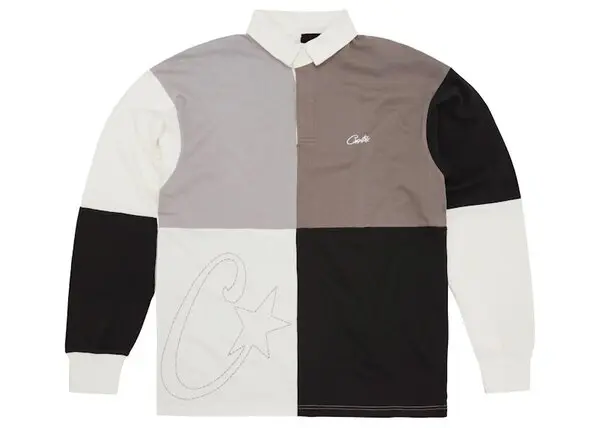 CORTEIZ Rugby Shirt - Greyscale