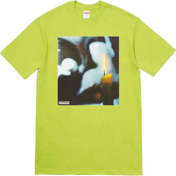Supreme Candle Tee Shirt - Lime