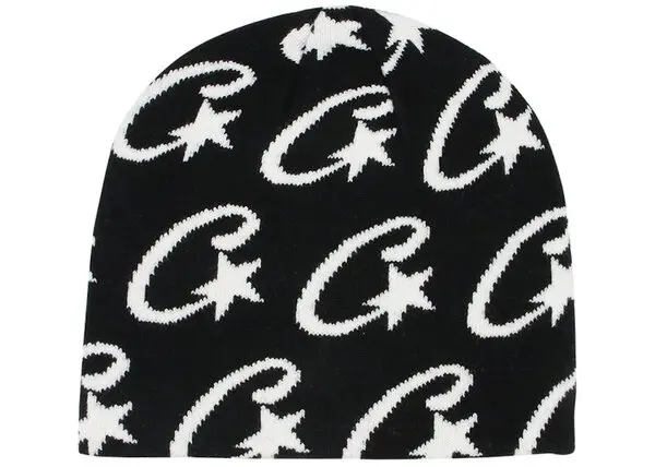 CORTEIZ Cstarz Monogram Beanie - Black