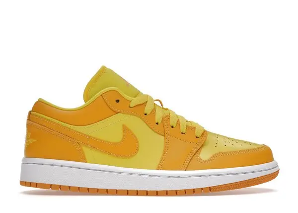 JORDAN 1 Low Sneakers - Yellow Strike/white/pollen