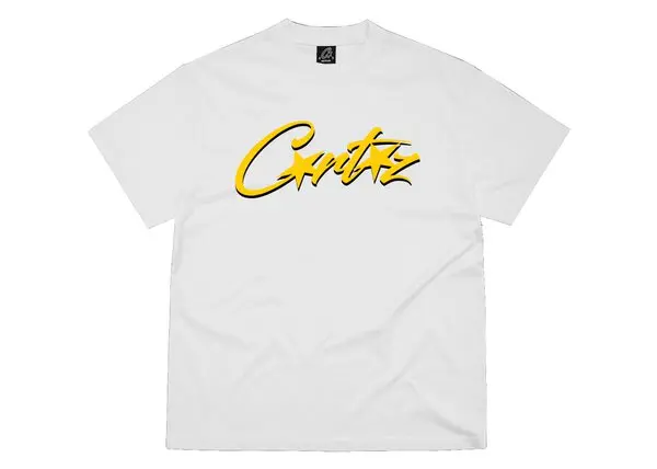 CORTEIZ Og Allstarz Tee Shirt - White/yellow