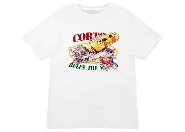 CORTEIZ Car Crash Tee Shirt - White