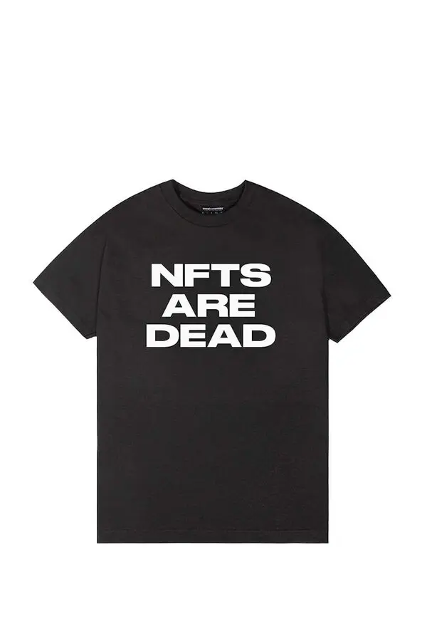 THE HUNDREDS Nfts Are Dead T-shirt - Black
