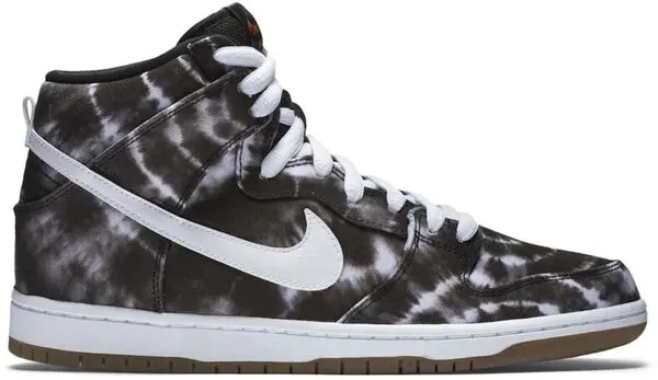 Nike Dunk High Tie Dye Sneakers - Black/white