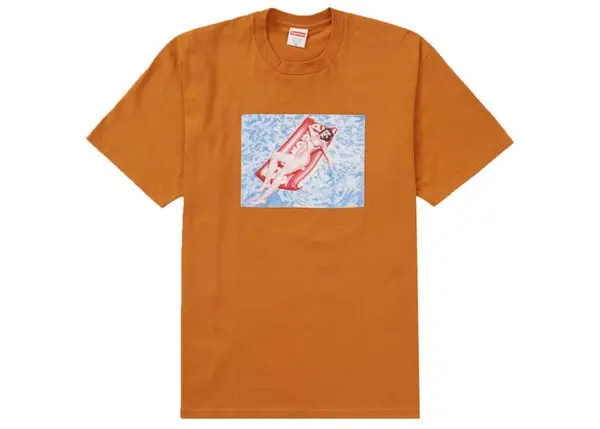 Supreme Float Tee Shirt - Burnt Orange
