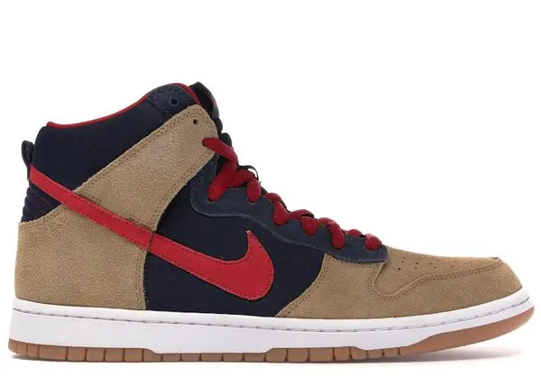 Nike Dunk High Reese Forbes Sneakers - Dark Obsidian/varsity Red/maple