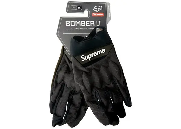 Supreme Fox Racing Bomber Lt Gloves - Black